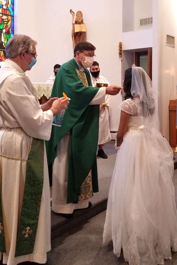 God Bless Stephanie and Brianna – Holy Cross Church