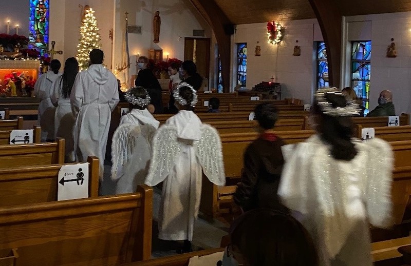 Christmas Eve Vigil Holy Mass with Youth – Holy Cross Church