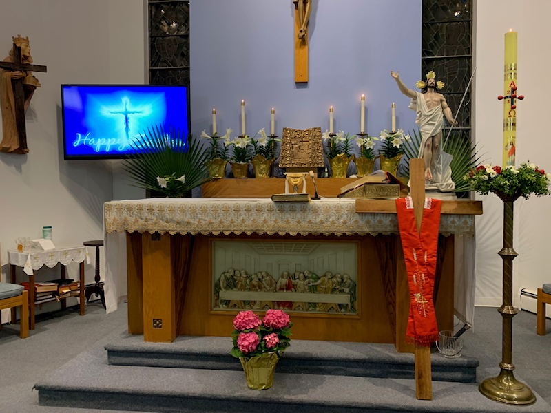 Easter Scenes – Holy Cross Church